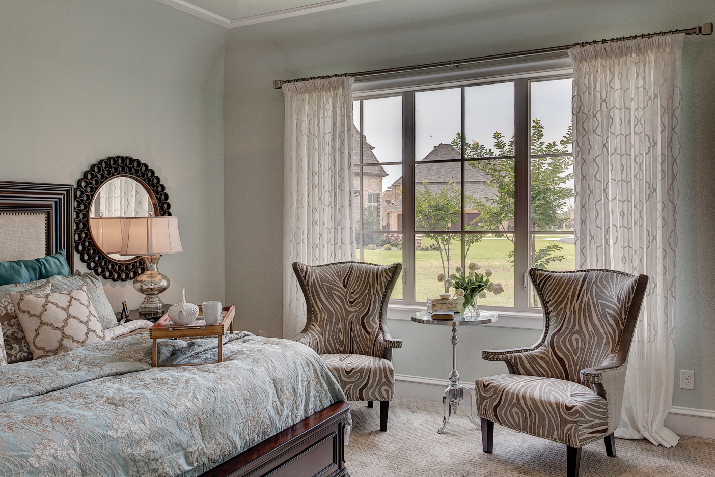French Country Retreat features Style Line® Vinyl Windows | MILGARD